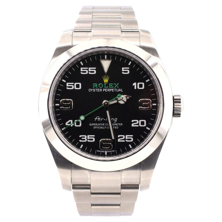 Rolex Air King Oyster Perpetual Chronometer Automatic Watch Stainless ...