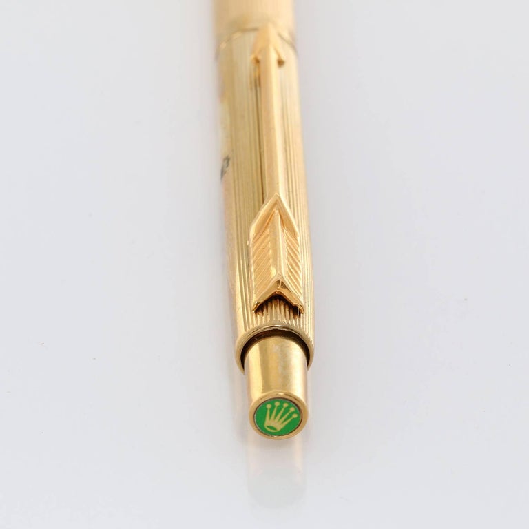 Rolex Ball Point Pen with Blue Ink at 1stDibs | rolex ball pen