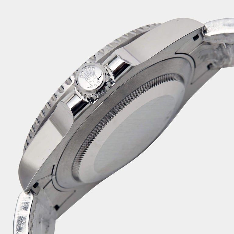 Rolex Black Cerachrom Oystersteel Submariner M124060-0001 Men's ...