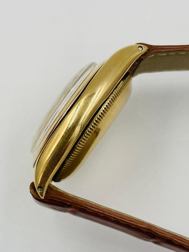 Rolex Bubble Back Yellow Gold Watch For Sale at 1stDibs