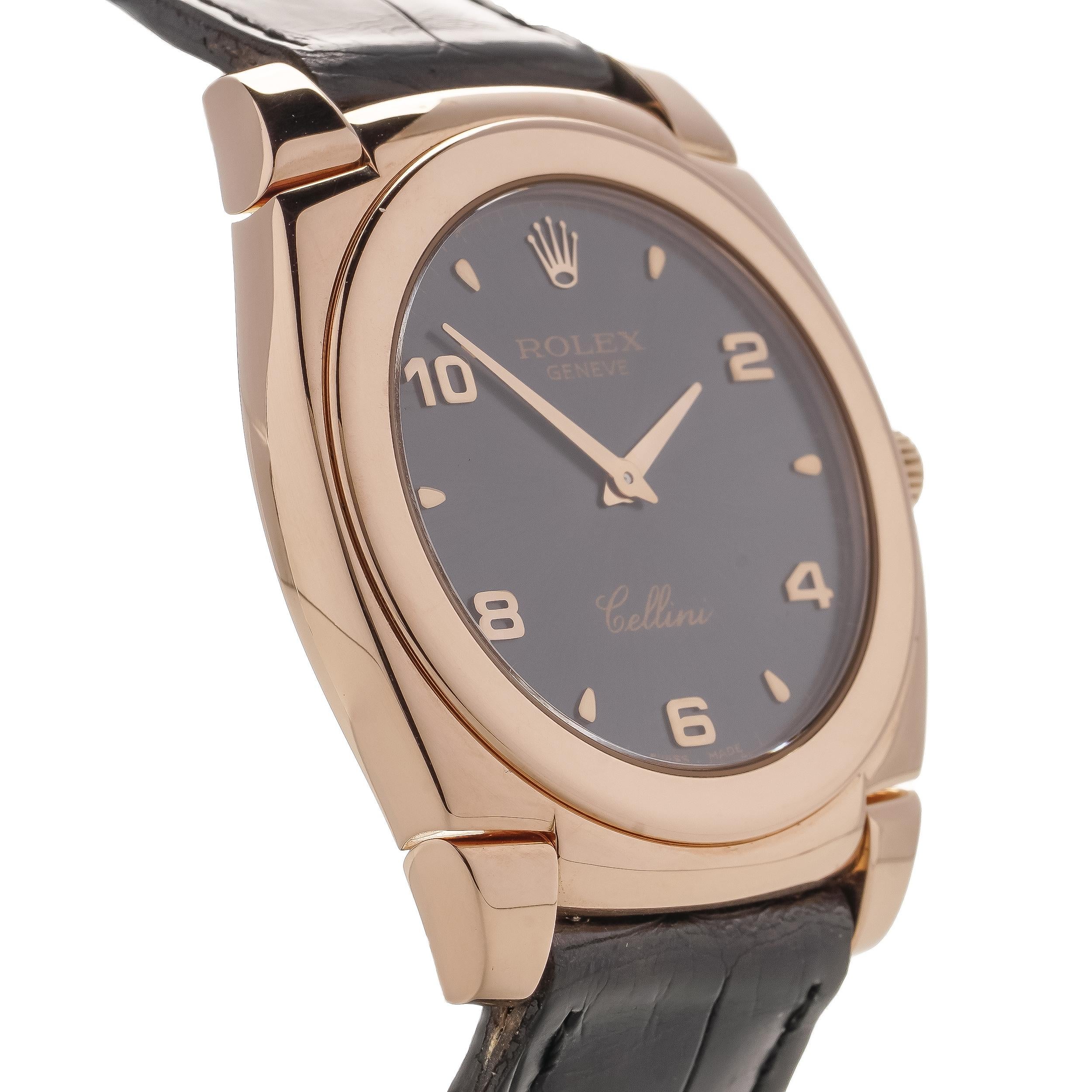 Rolex Cellini 18 Karat Rose Gold - Ref 5330 - 2004- Box and Papers For ...