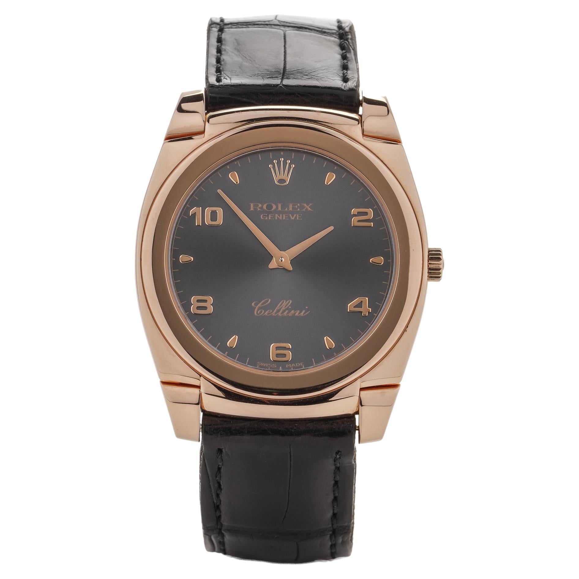 Rolex Cellini 18 Karat Rose Gold - Ref 5330 - 2004- Box and Papers For ...