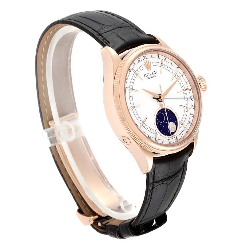 Rolex Cellini 18K Ever Rose Gold Automatic Ref. 50535 at 1stDibs ...