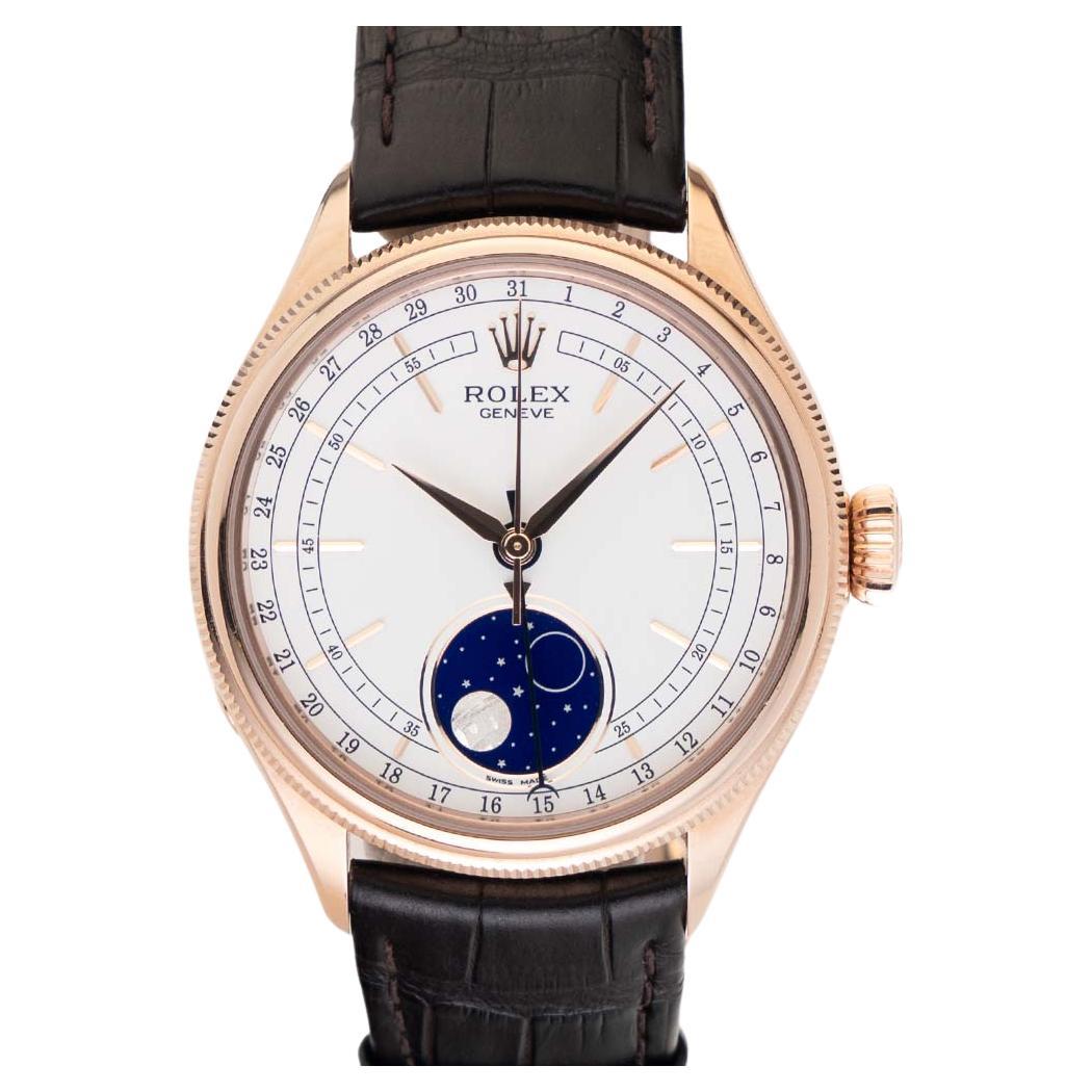 Rolex Cellini 18K Ever Rose Gold Automatic Ref. 50535 at 1stDibs ...