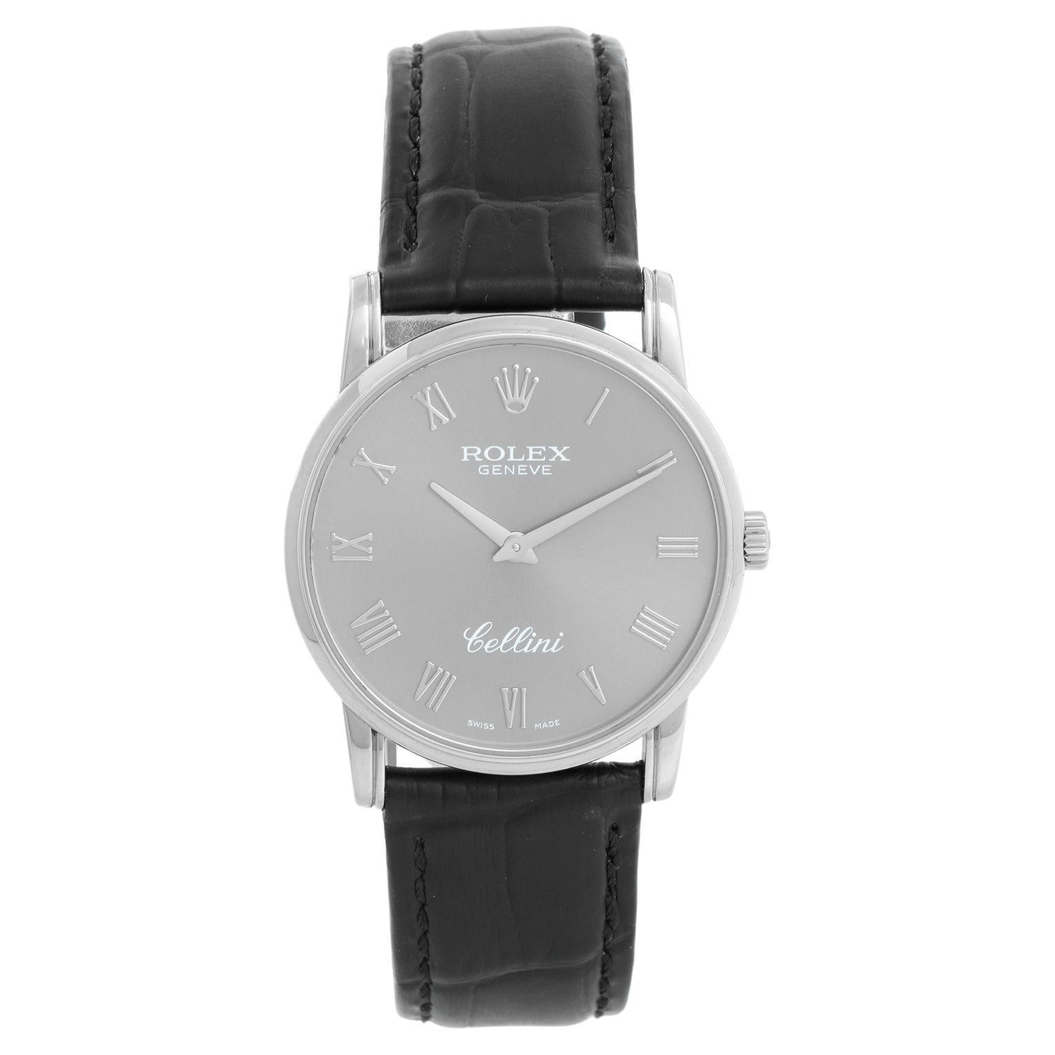 Rolex Cellini 5112 18 Karat Gold Men's Watch at 1stDibs