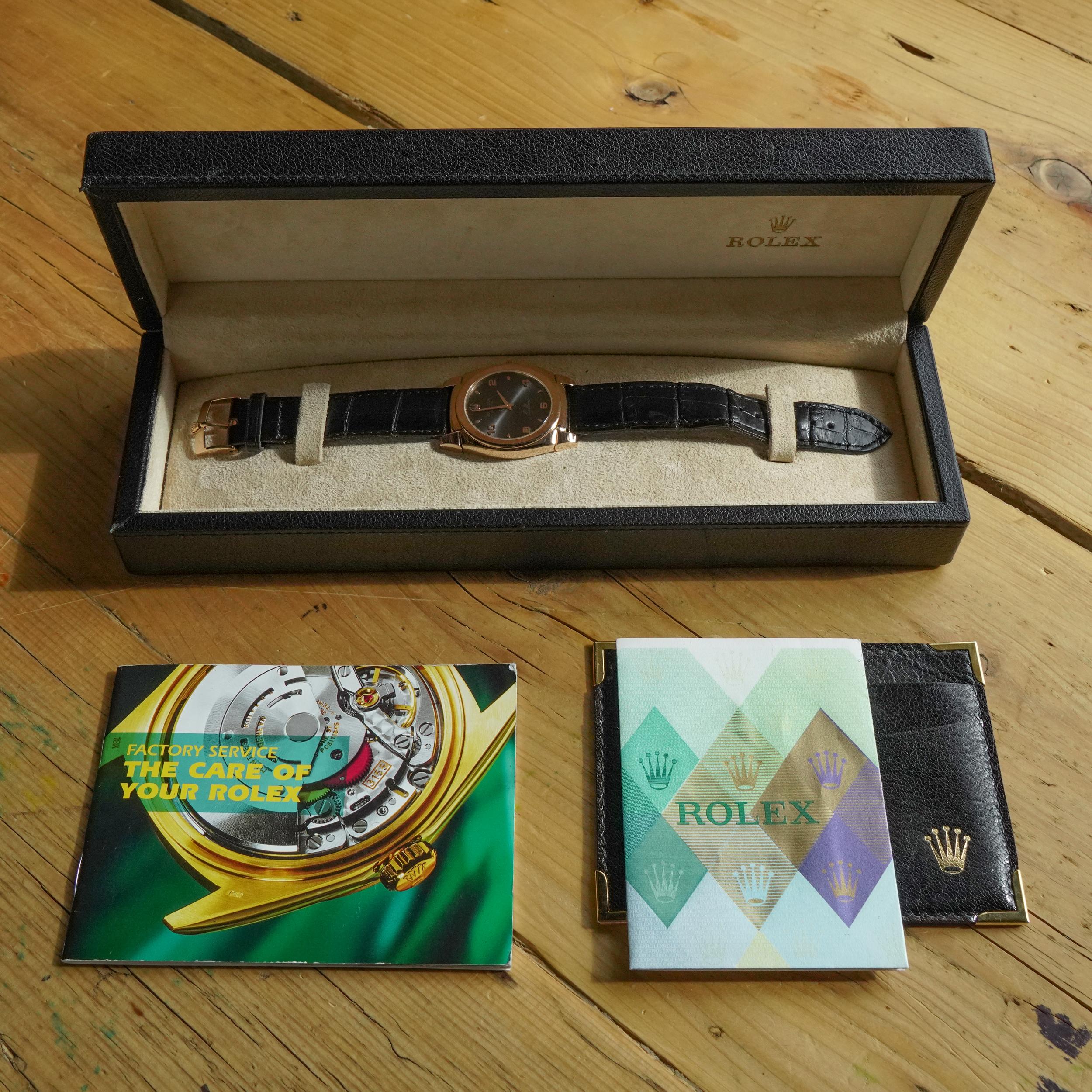 Rolex Cellini 18 Karat Rose Gold - Ref 5330 - 2004- Box and Papers For ...