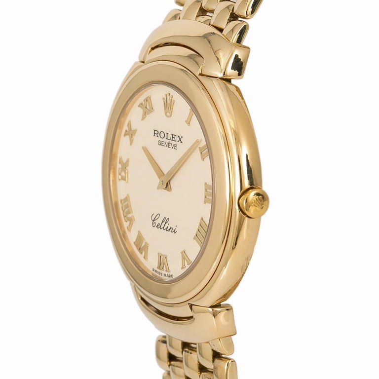 Rolex Cellini 6623/8, Champagne Dial, Certified and Warranty at 1stDibs