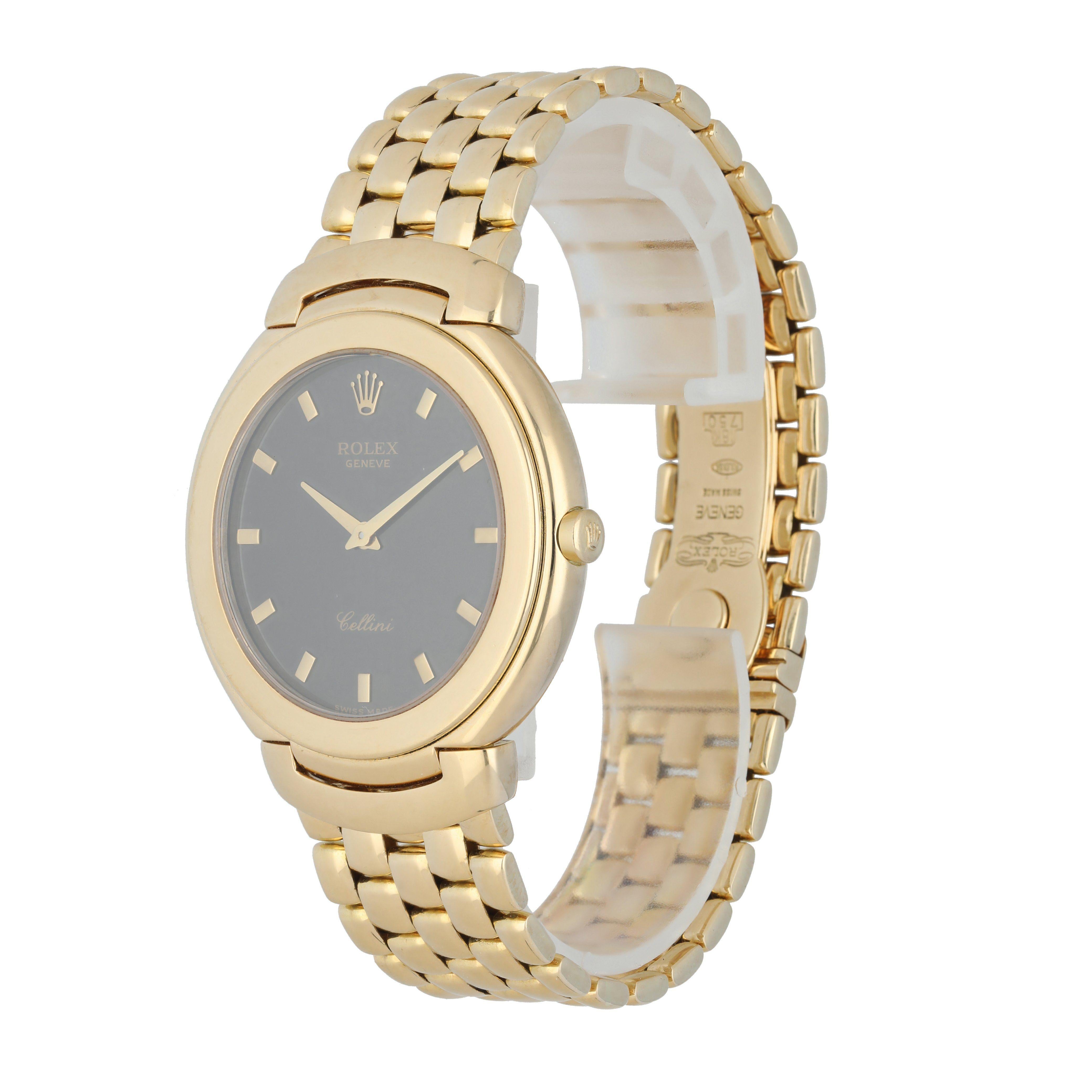 Rolex Cellini 6623 Yellow Gold Men's Watch For Sale at 1stDibs | rolex ...