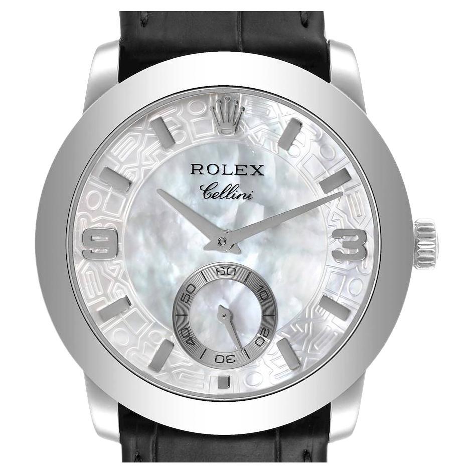 Mother Of Pearl Rolex Watch - 41 For Sale on 1stDibs
