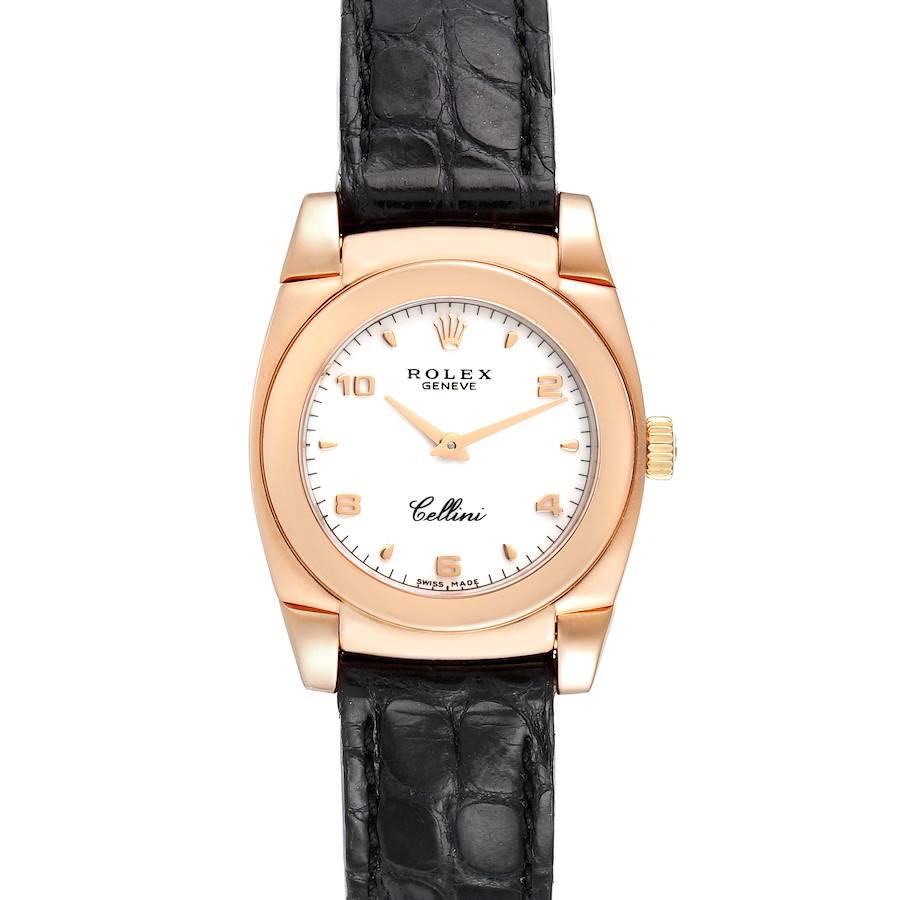 Rolex Rose Gold Cellini Wristwatch at 1stDibs