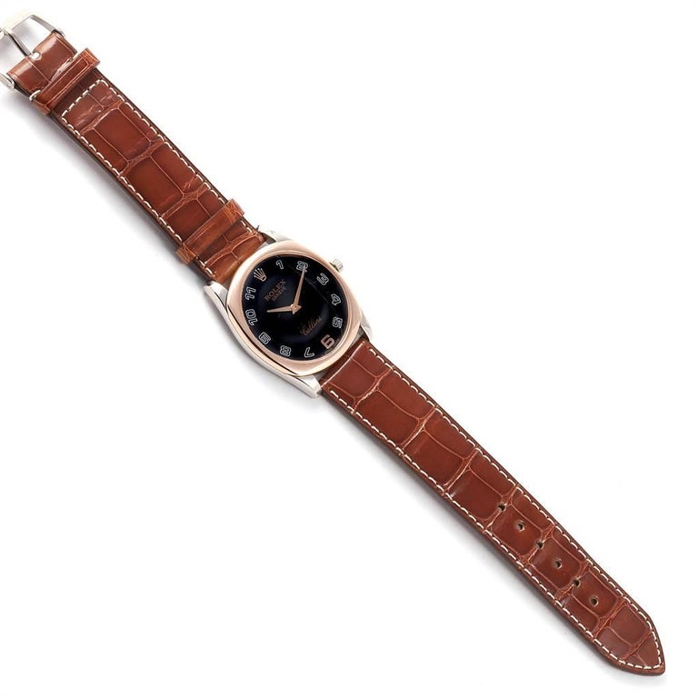 Rolex Cellini Danaos White Rose Gold Men's Watch 4233 Box Papers For ...