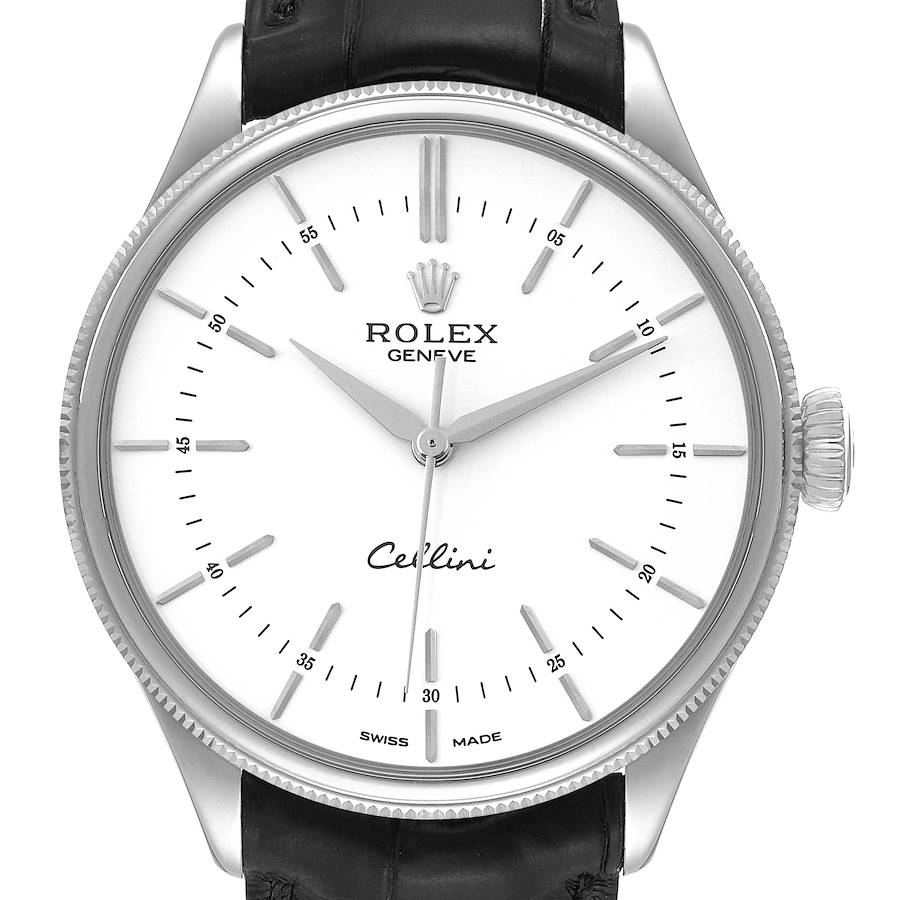 Rolex Cellini Dual Time Rose Gold Guilloche Dial Automatic Men’s Watch ...