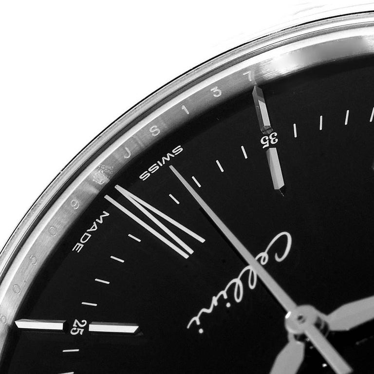 Rolex Cellini Dual Time White Gold Black Dial Mens Watch 50509 Box Card ...