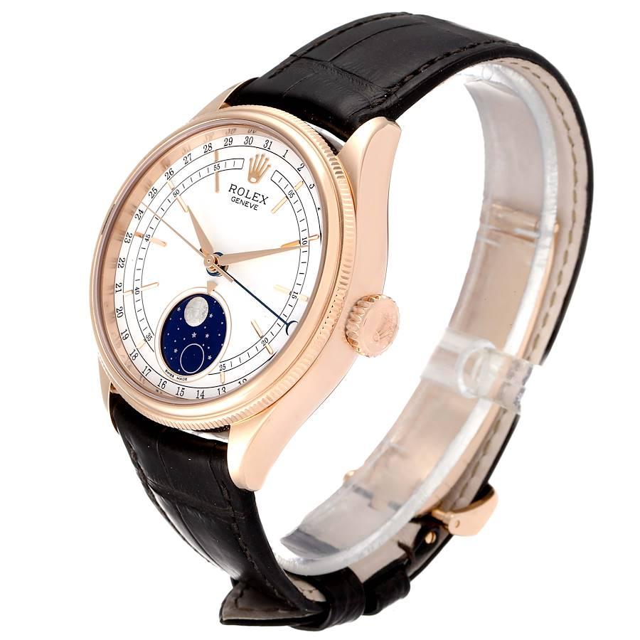 Rolex Cellini Moonphase Everose Gold Automatic Mens Watch 50535 For Sale at 1stDibs | rolex ...