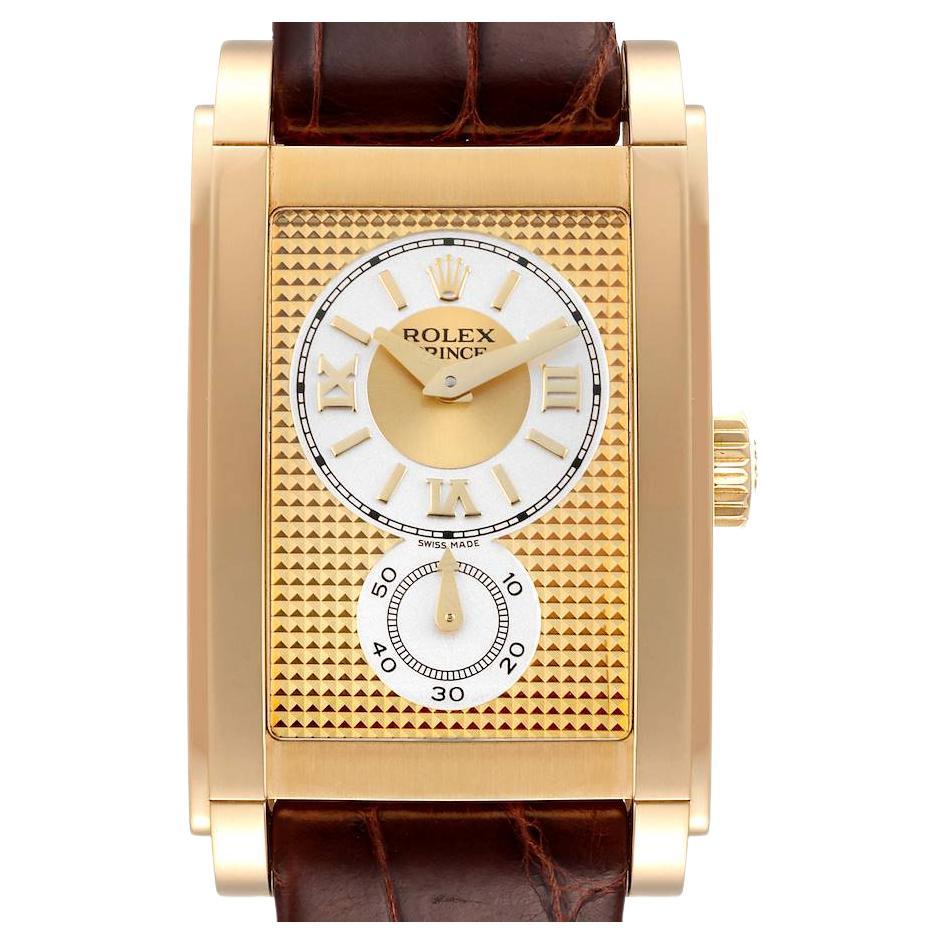 Rolex Cellini Prince Yellow Gold - 4 For Sale on 1stDibs