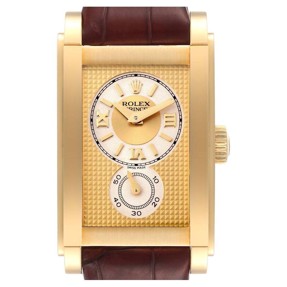 Rolex Prince Cellini Men's White Gold Watch 5441/9 at 1stDibs | rolex ...