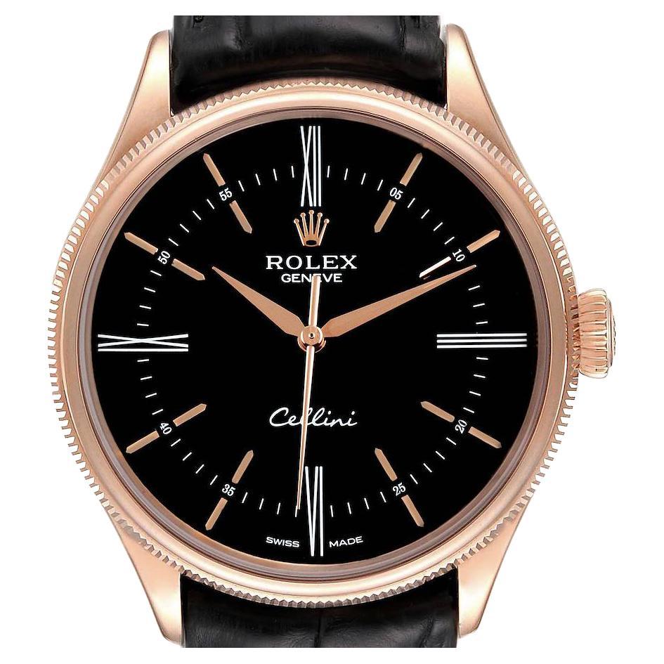 Rolex Yacht-Master Custom Rainbow Bezel Black Dial Everose Gold Watch ...