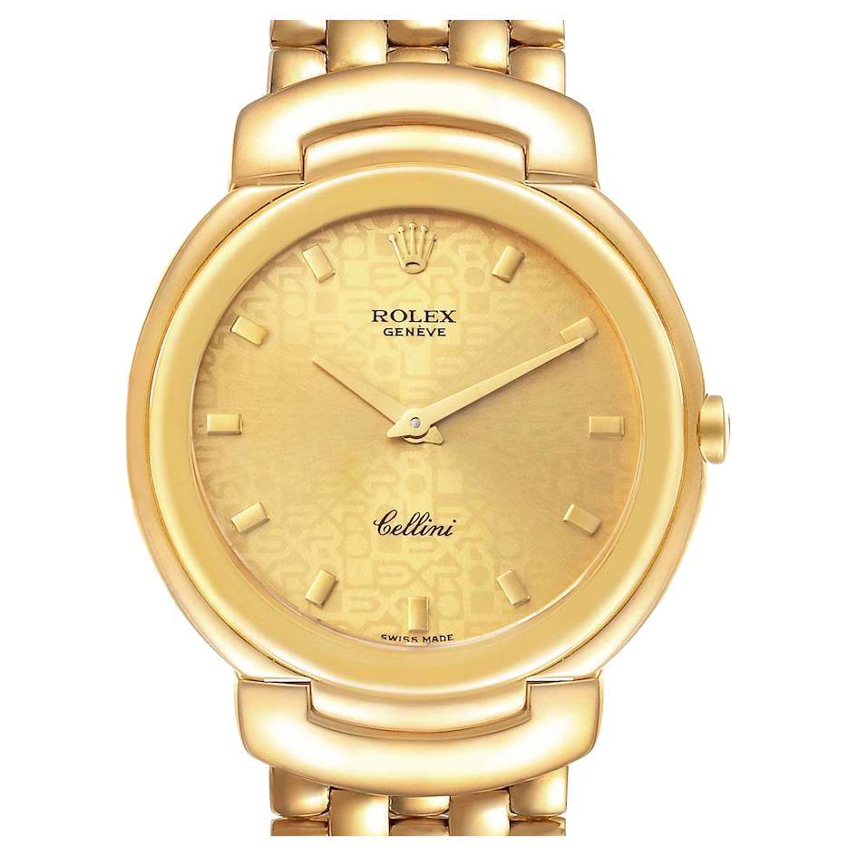 Rolex Cellini Lady's Diamond Watch at 1stDibs