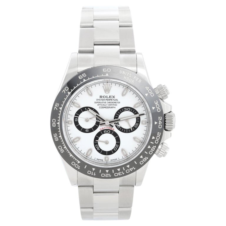 Montre Cosmograph Daytona 116500LN à cadran en céramique blanche de ...