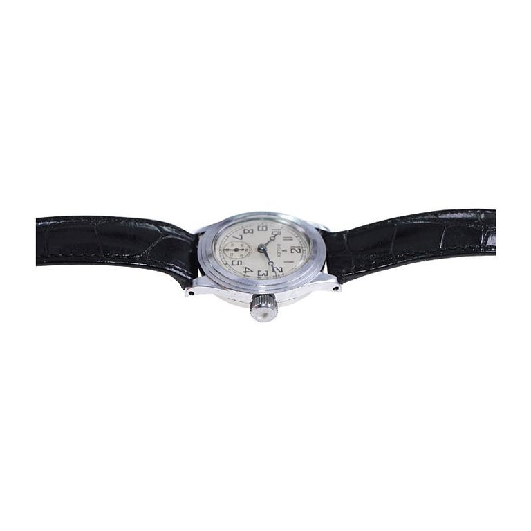 Rolex Chromium Marconi Hermetic Manual Wind Watch, circa 1930s For Sale ...