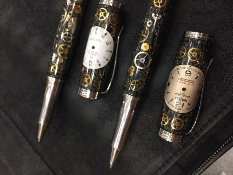 Rolex Chronos One-of-a-Kind Fountain/Rollerball Pen - American Made Pen ...