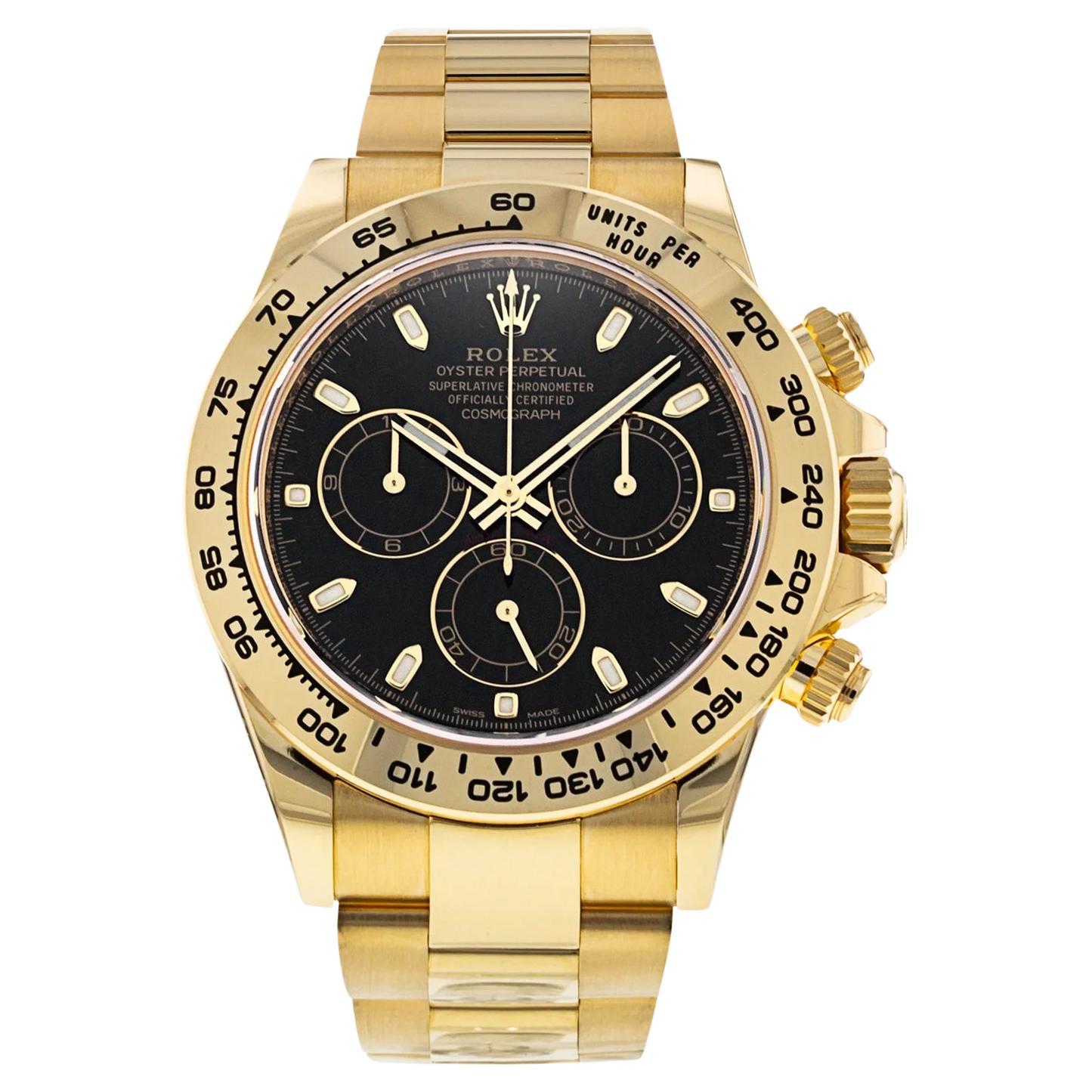 Rolex Unworn Cosmograph Daytona Stainless Steel and 18k Yellow Gold ...
