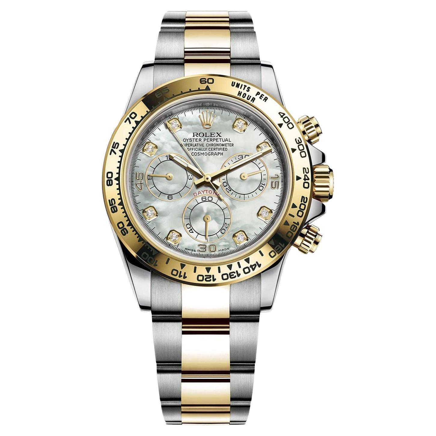 Rolex White Gold Cosmograph Daytona Z Series Black Dial Automatic ...