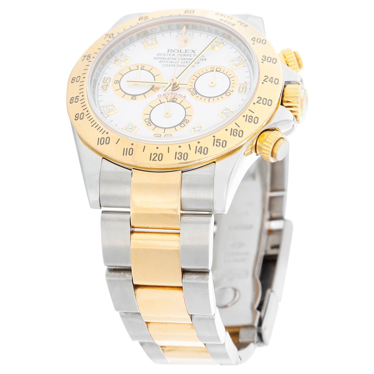 Rolex Daytona 116520 Men's Stainless Steel Cosmograph APH Dial Watch at ...