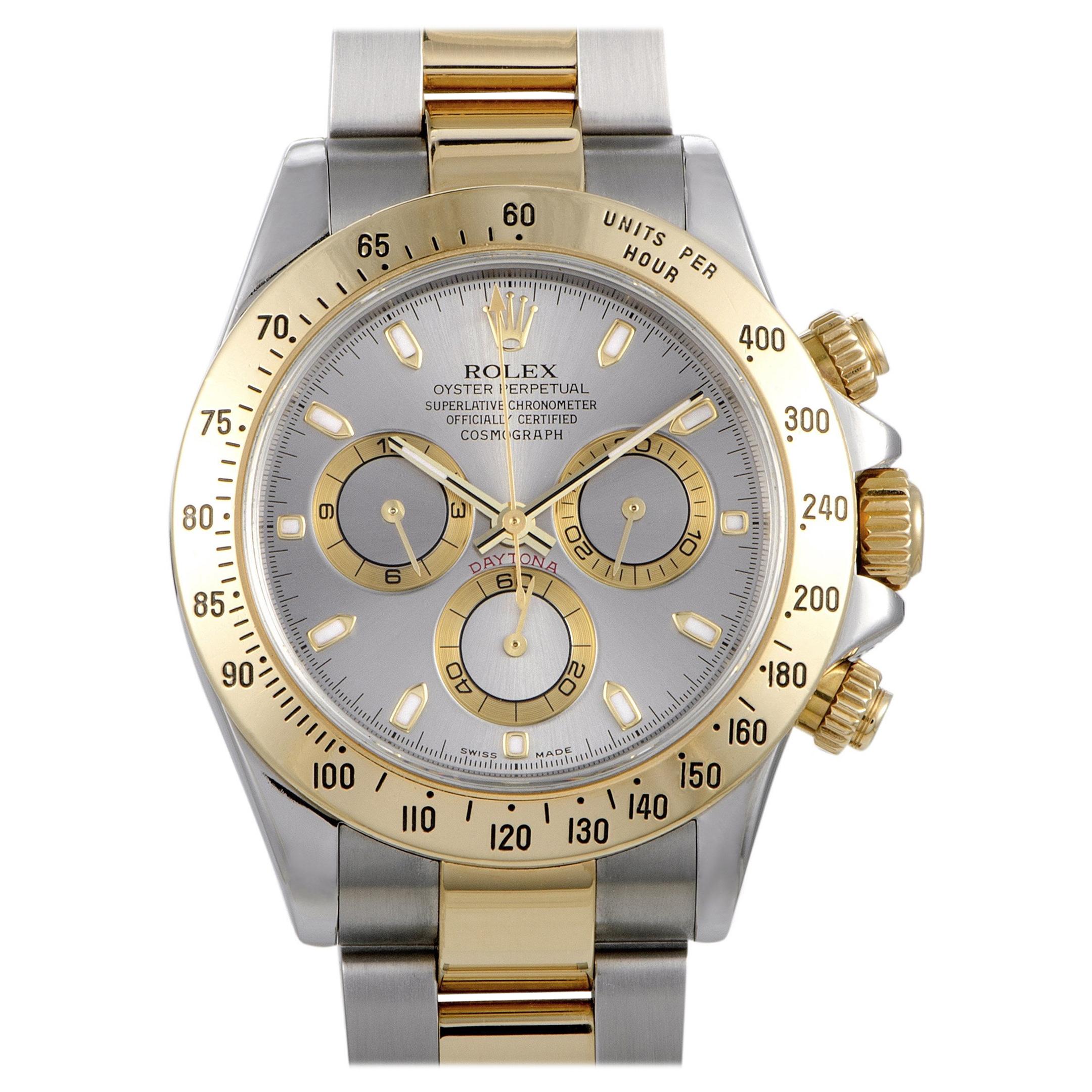 Rolex Cosmograph Daytona Yellow Rolesor - For Sale on 1stDibs