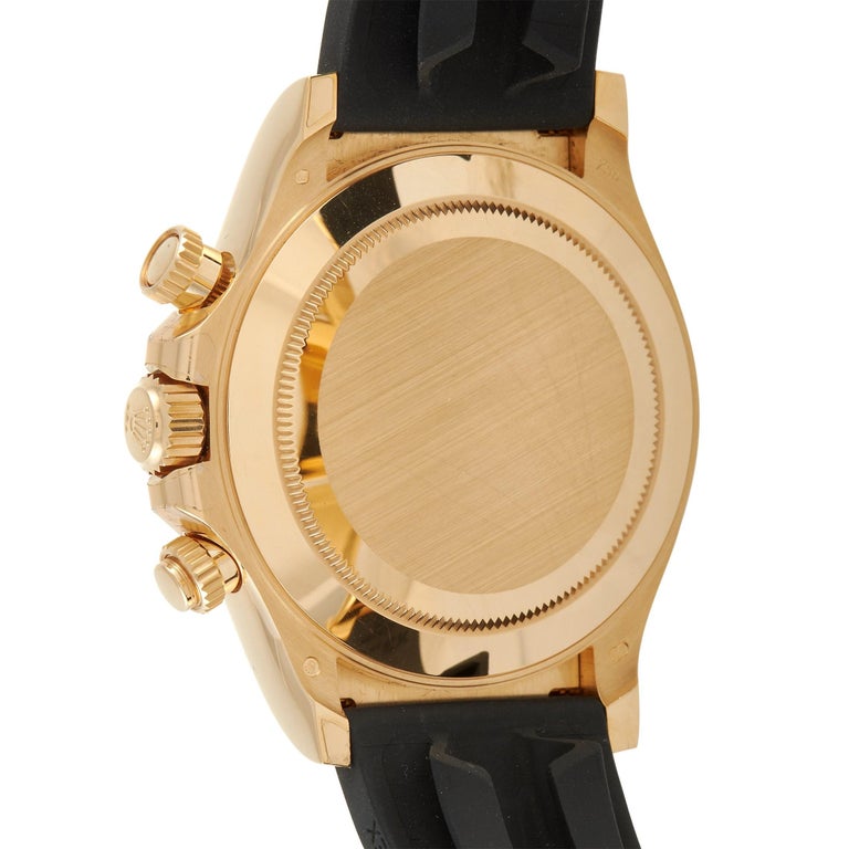 Rolex Cosmograph Daytona Yellow Gold Watch 116518LN at 1stDibs