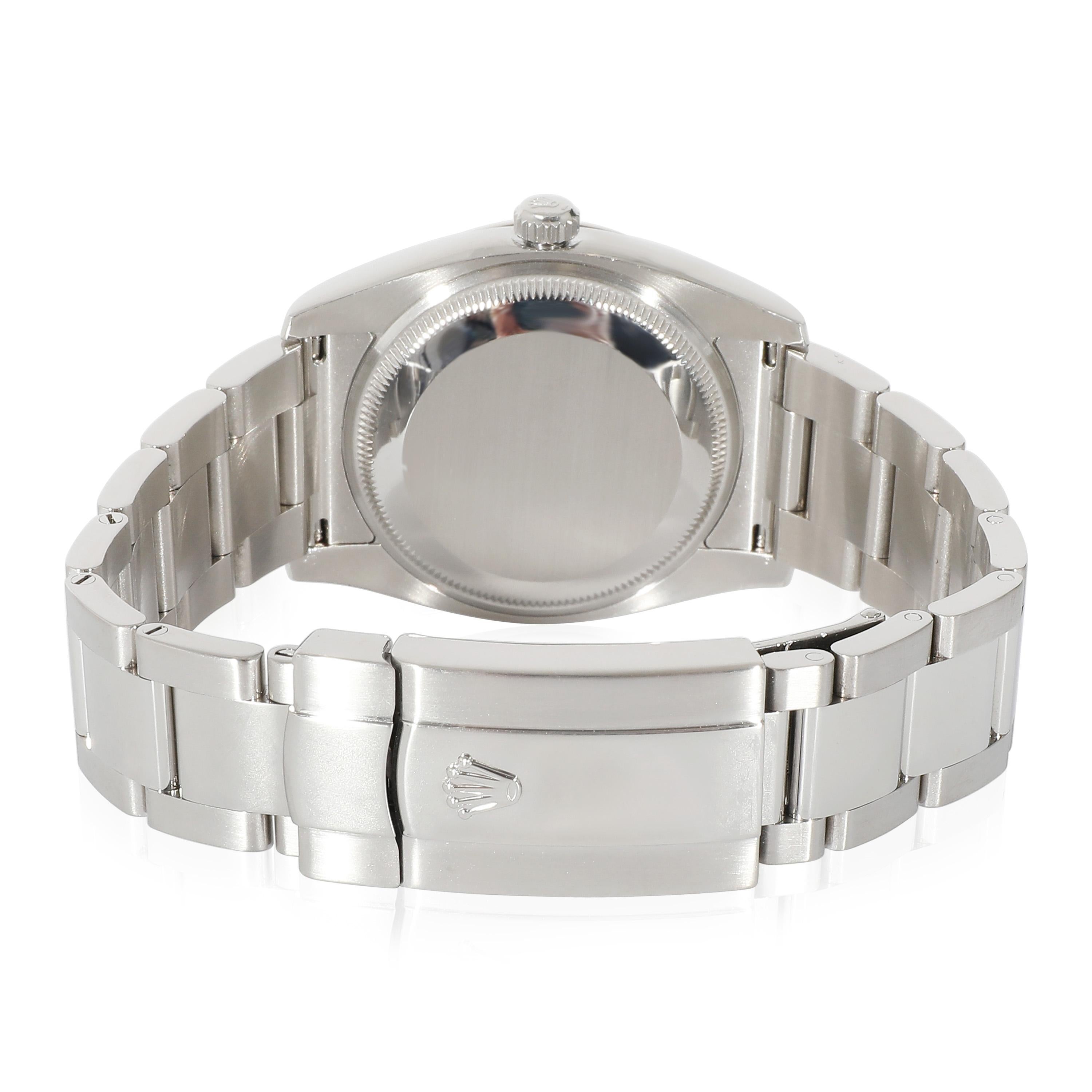 Rolex Date 115234 Unisex Watch in 18kt Stainless Steel/White Gold For ...