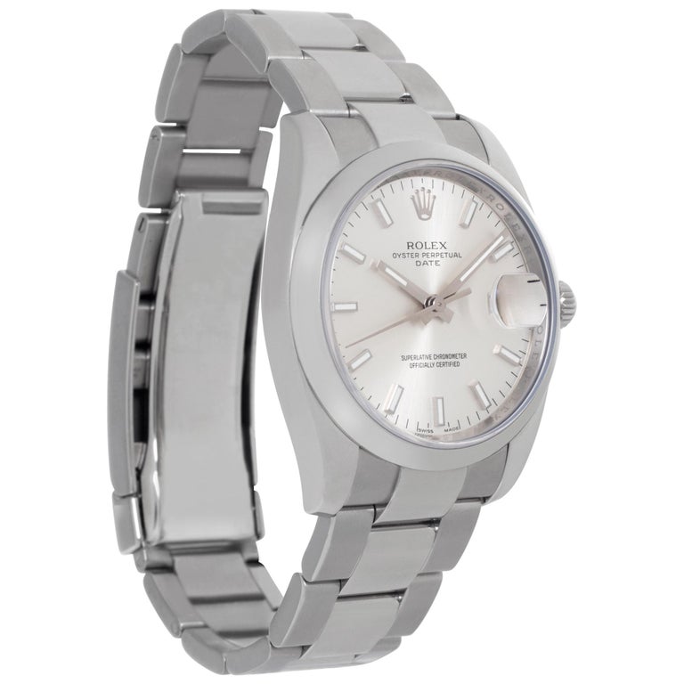 Rolex Date 34mm 115200 at 1stDibs