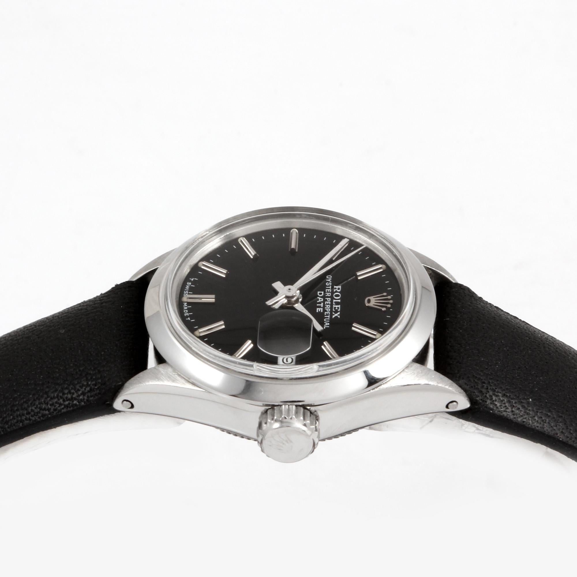 Rolex Date, 6516, Certified and Warranty at 1stDibs