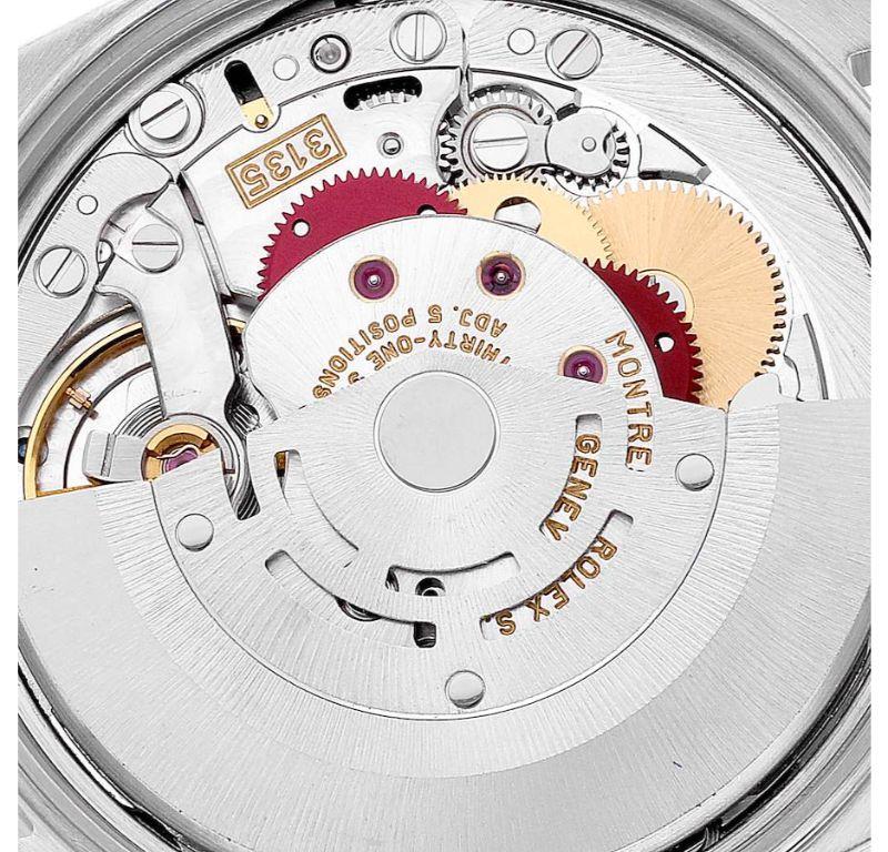 Rolex Date Black Dial Engine Turned Bezel Steel Mens Watch 15210 For ...