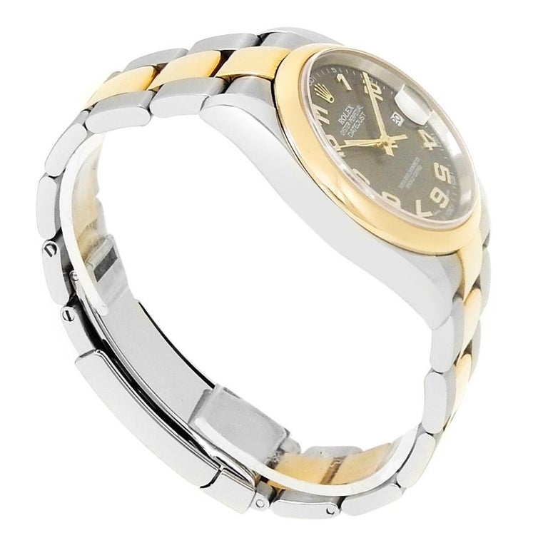 Rolex Datejust 116203, Brown Dial, Certified and Warranty at 1stDibs