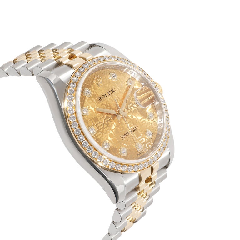 Rolex Datejust 116243 Men's Watch in Stainless Steel / Yellow Gold For ...