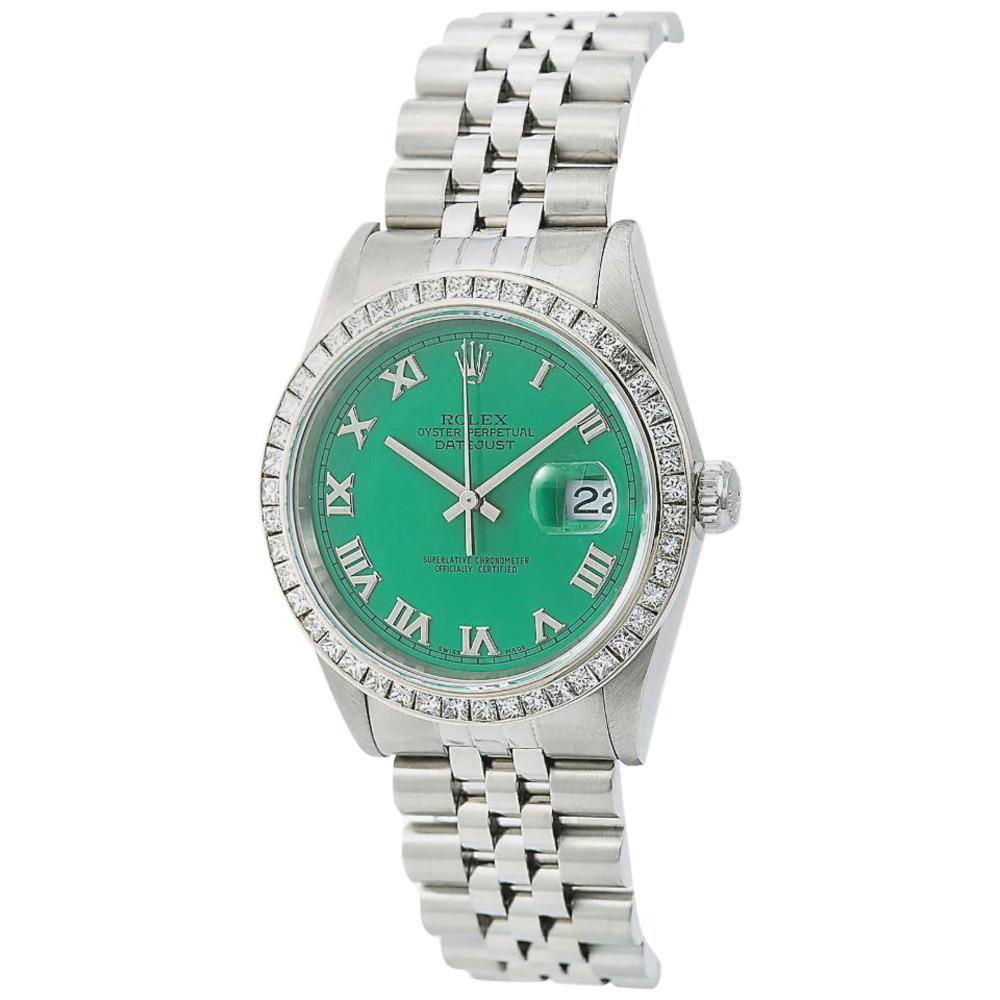 Rolex GMT Master II 116718, Green Dial, Certified and Warranty at 1stDibs