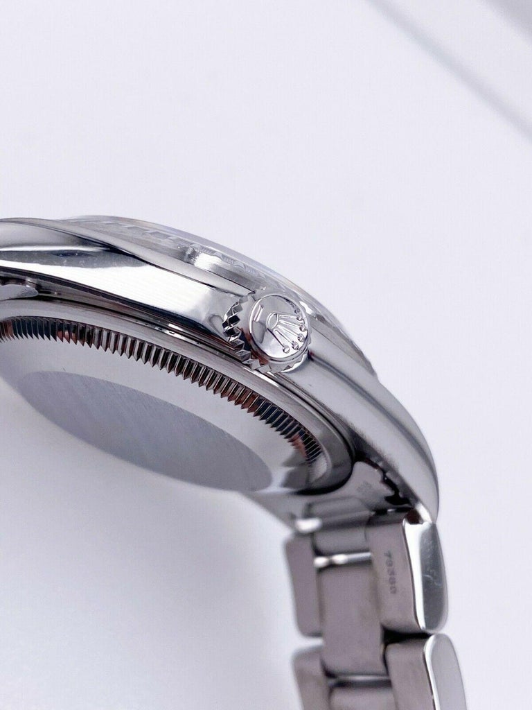 Rolex Datejust 16220 Silver Dial Stainless Steel 2002 For Sale at 1stDibs