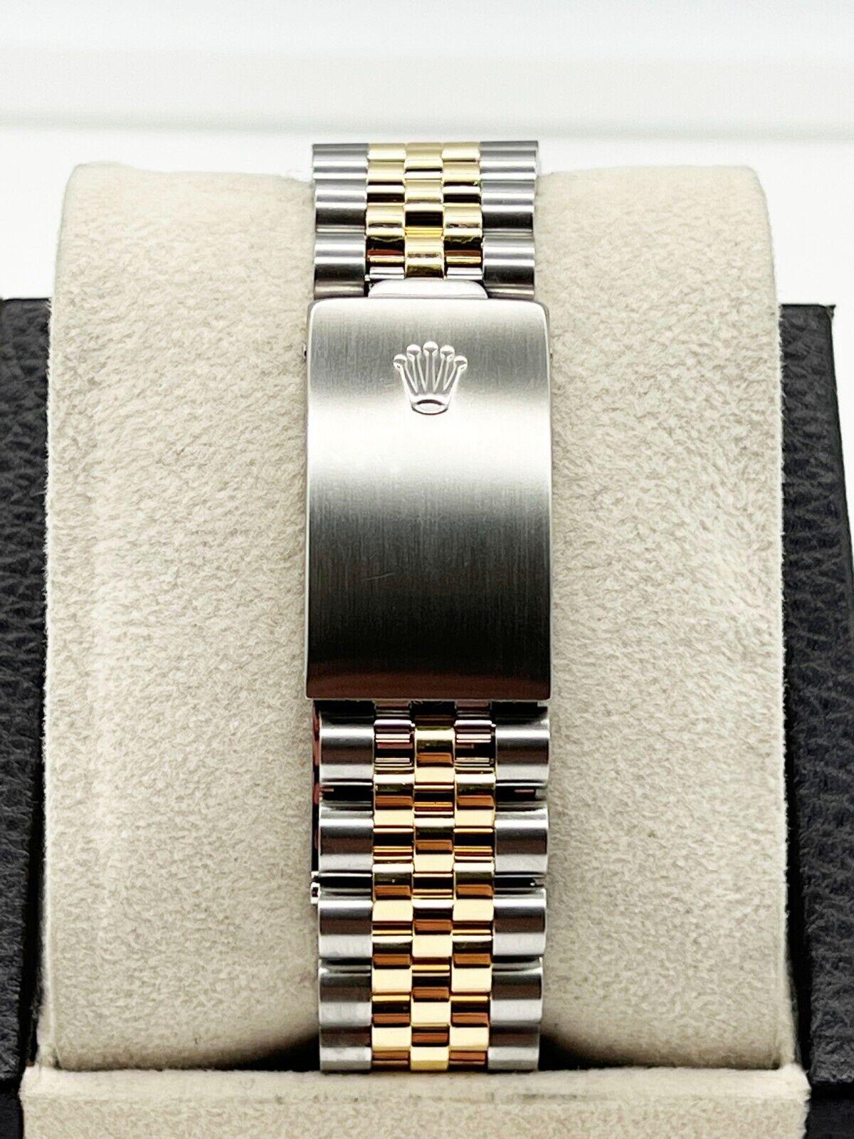 Rolex Datejust 16233 18k Yellow Gold Stainless Steel For Sale at ...