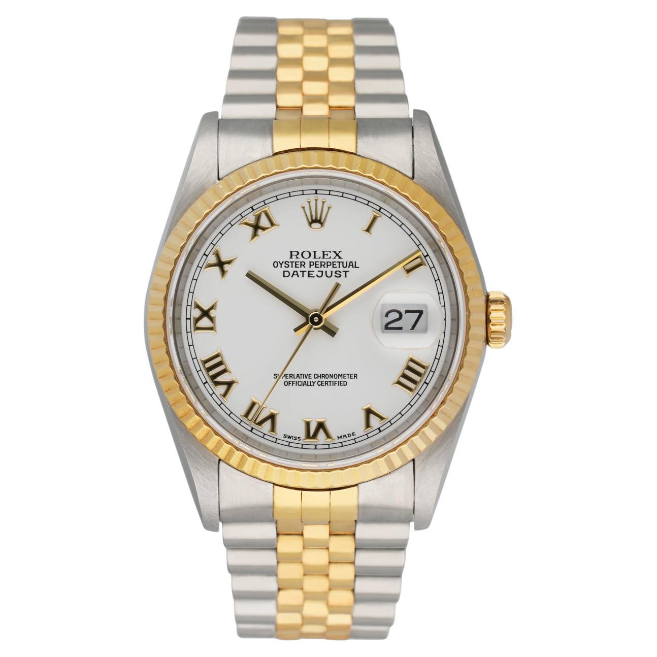 Certified Authentic Rolex Datejust 9000, Gold Dial For Sale at 1stDibs