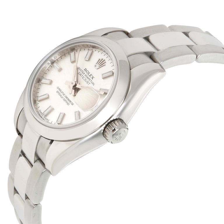 Rolex Datejust 179160 Women's Watch in Stainless Steel For Sale at 1stDibs