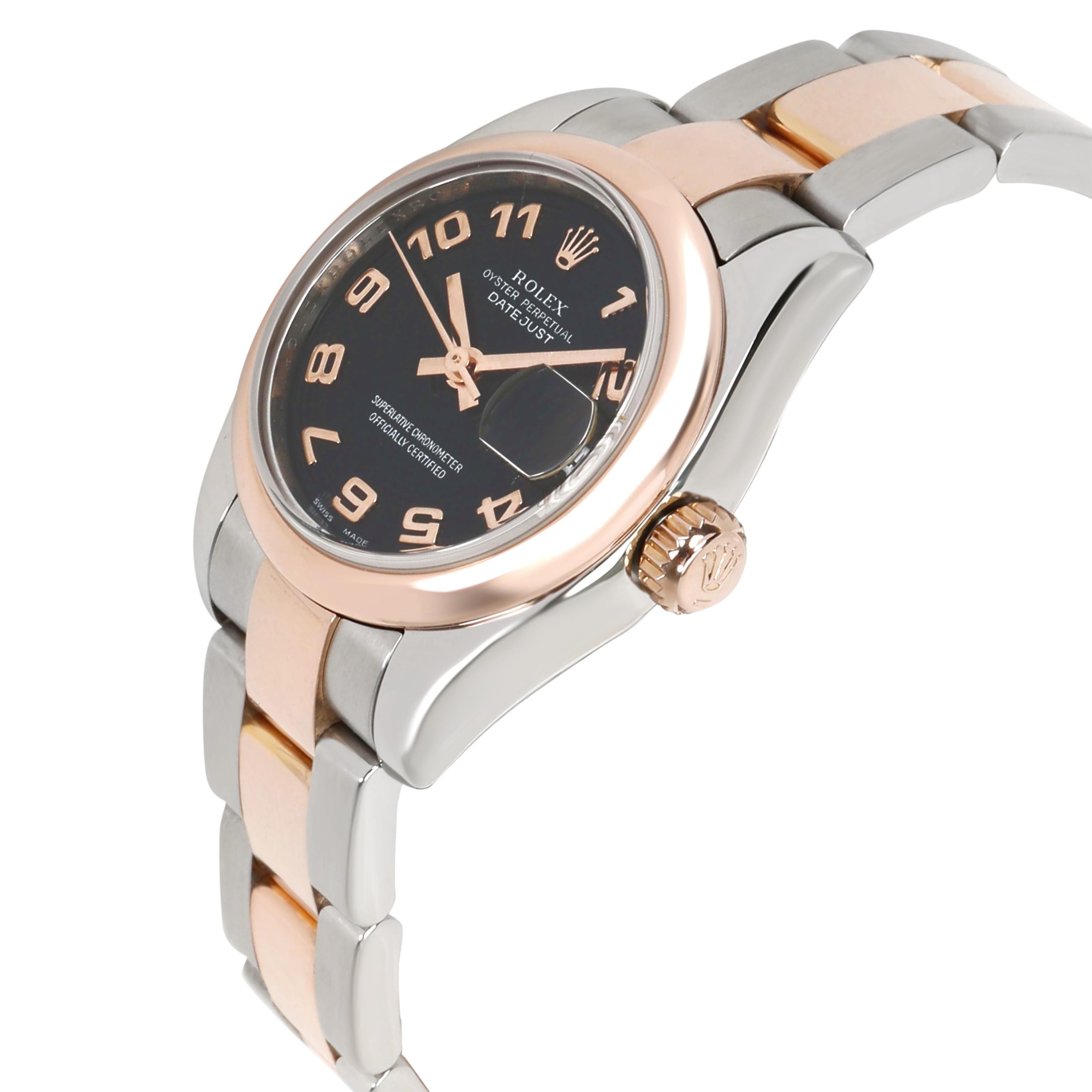 Rolex Datejust 179161 Women's Watch in 18 Karat Stainless Steel/Rose ...