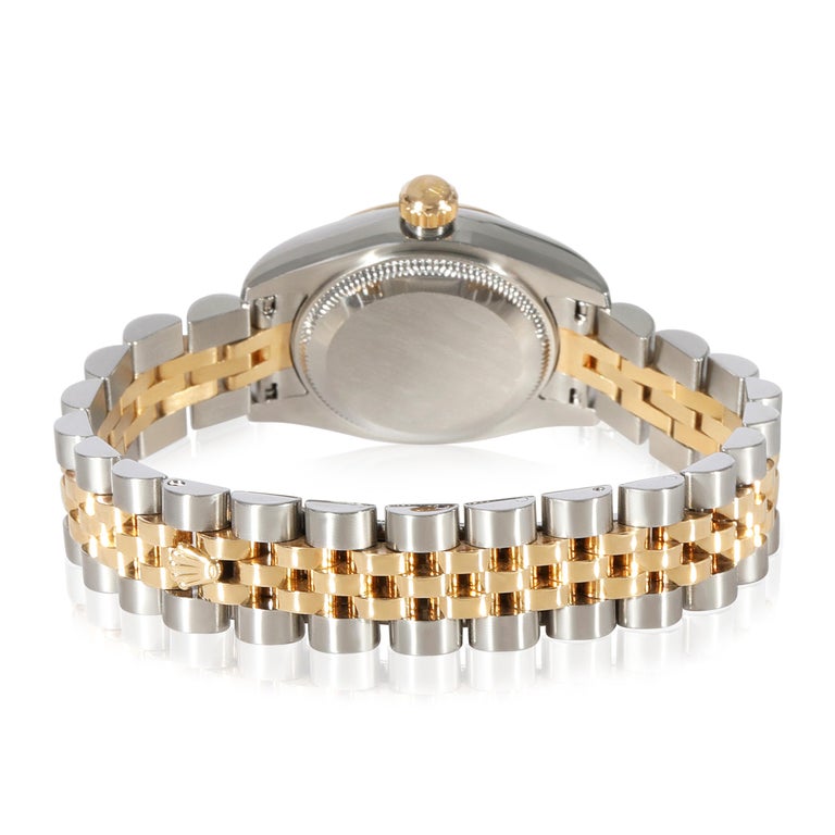 Rolex Datejust 179173 Women's Watch in 18kt Stainless Steel/Yellow Gold For Sale at 1stDibs