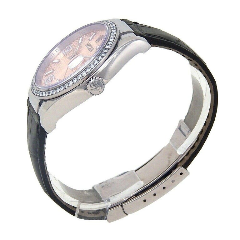 Rolex Datejust 18 Karat White Gold Men's Watch Automatic 116189 For ...