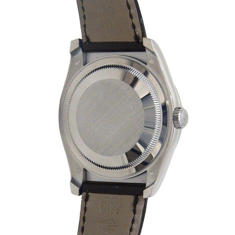 Rolex Datejust 18 Karat White Gold Men's Watch Automatic 116189 For ...