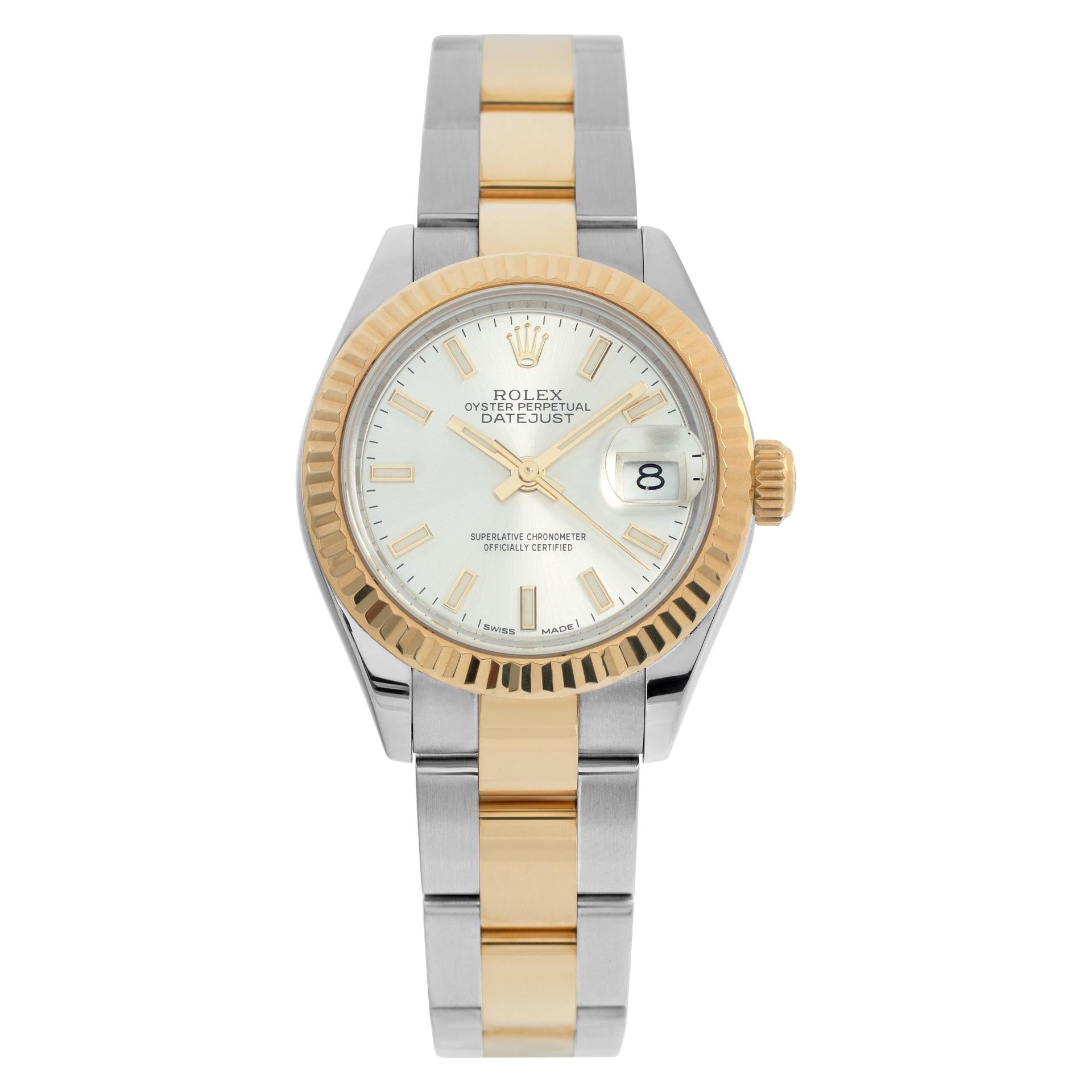 Rolex Datejust 69173 in Stainless Steel with a Silver dial 26mm ...