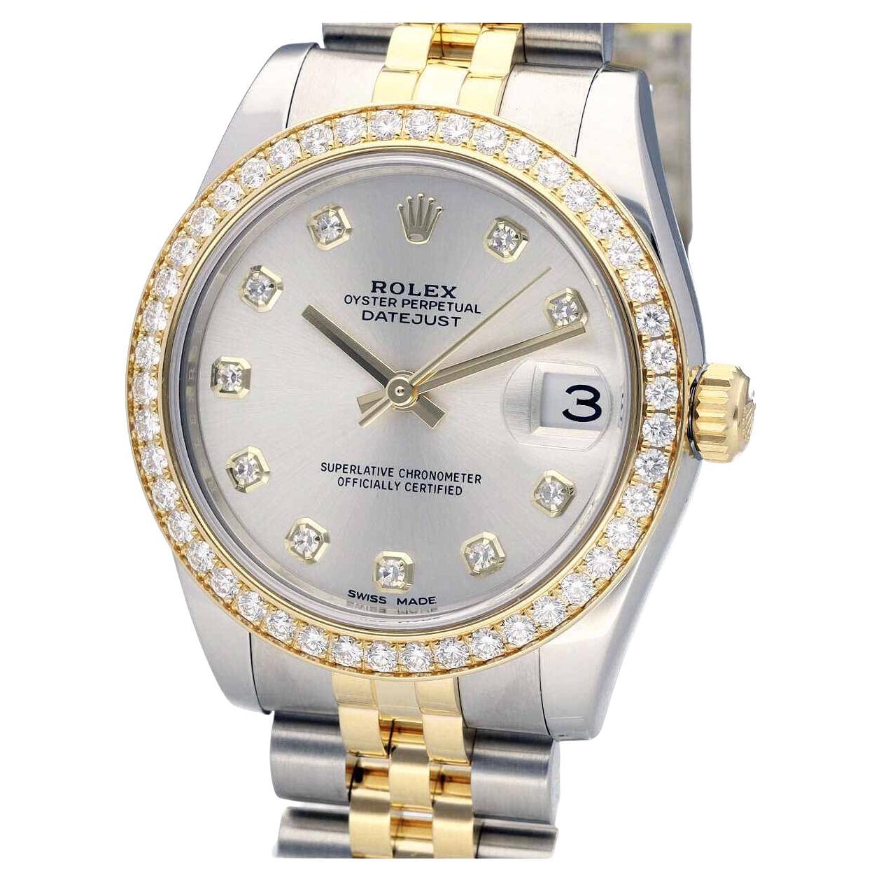 Rolex Datejust 31 Stainless Steel and 18 Karat Yellow Gold 178383 ...