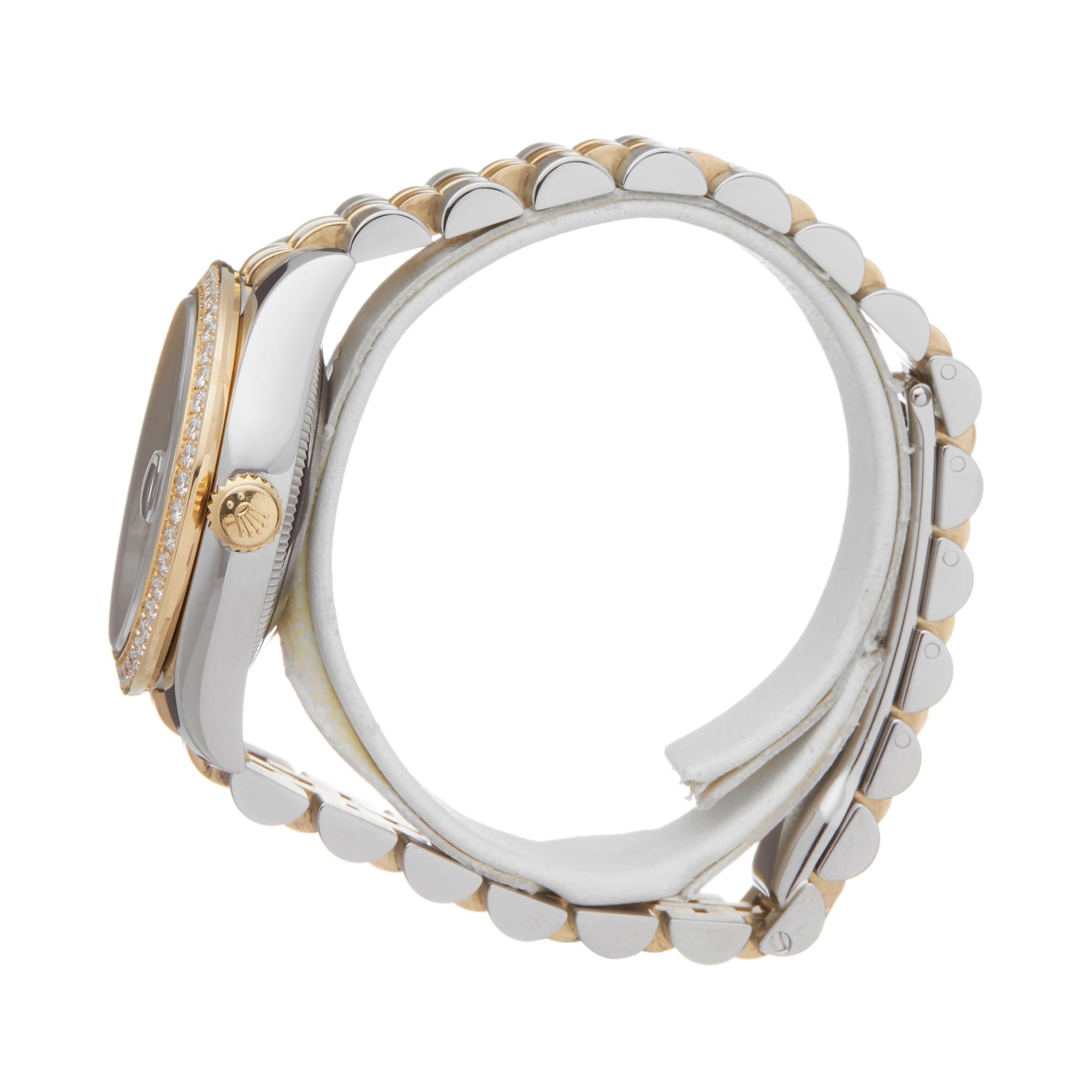 Rolex Datejust 31 Stainless Steel and 18 Karat Yellow Gold 178383 ...