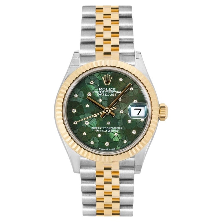 Rolex Datejust 31MM Floral Diamond Dial 278273 For Sale at 1stDibs