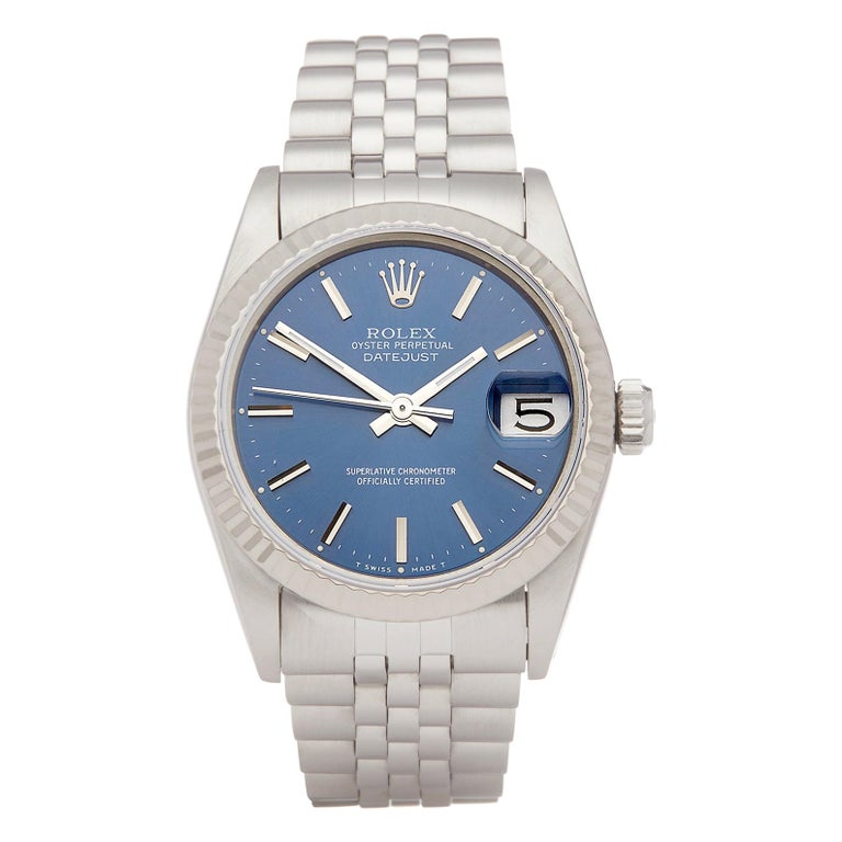 Rolex Datejust 36 Engine-Turned Bezel Stainless Steel 16220 at 1stDibs ...